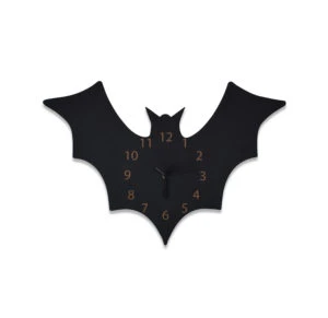 Wall clock bat black | Maseliving.dk