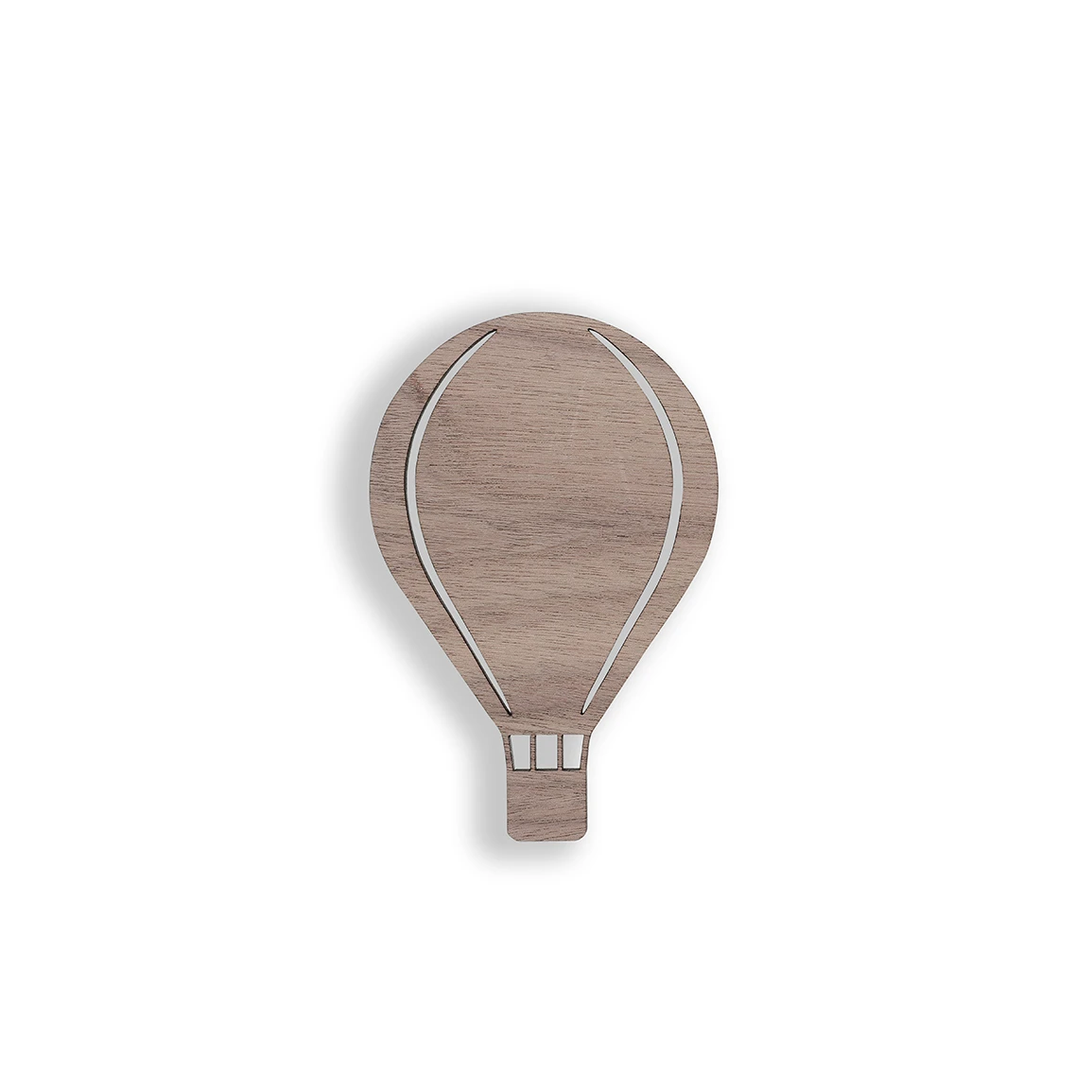 Air balloon wall hook – walnut | Maseliving.dk