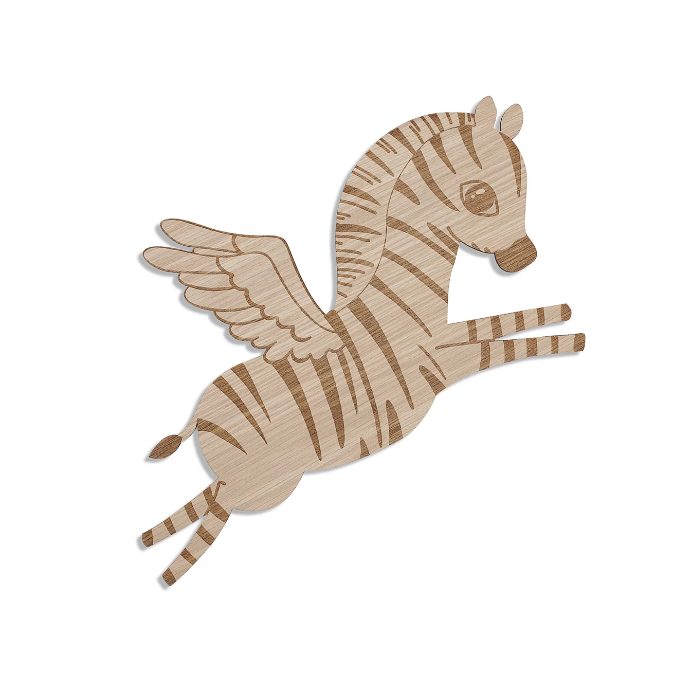 Zebra Flying Touch Lamp – Oak | Maseliving.dk