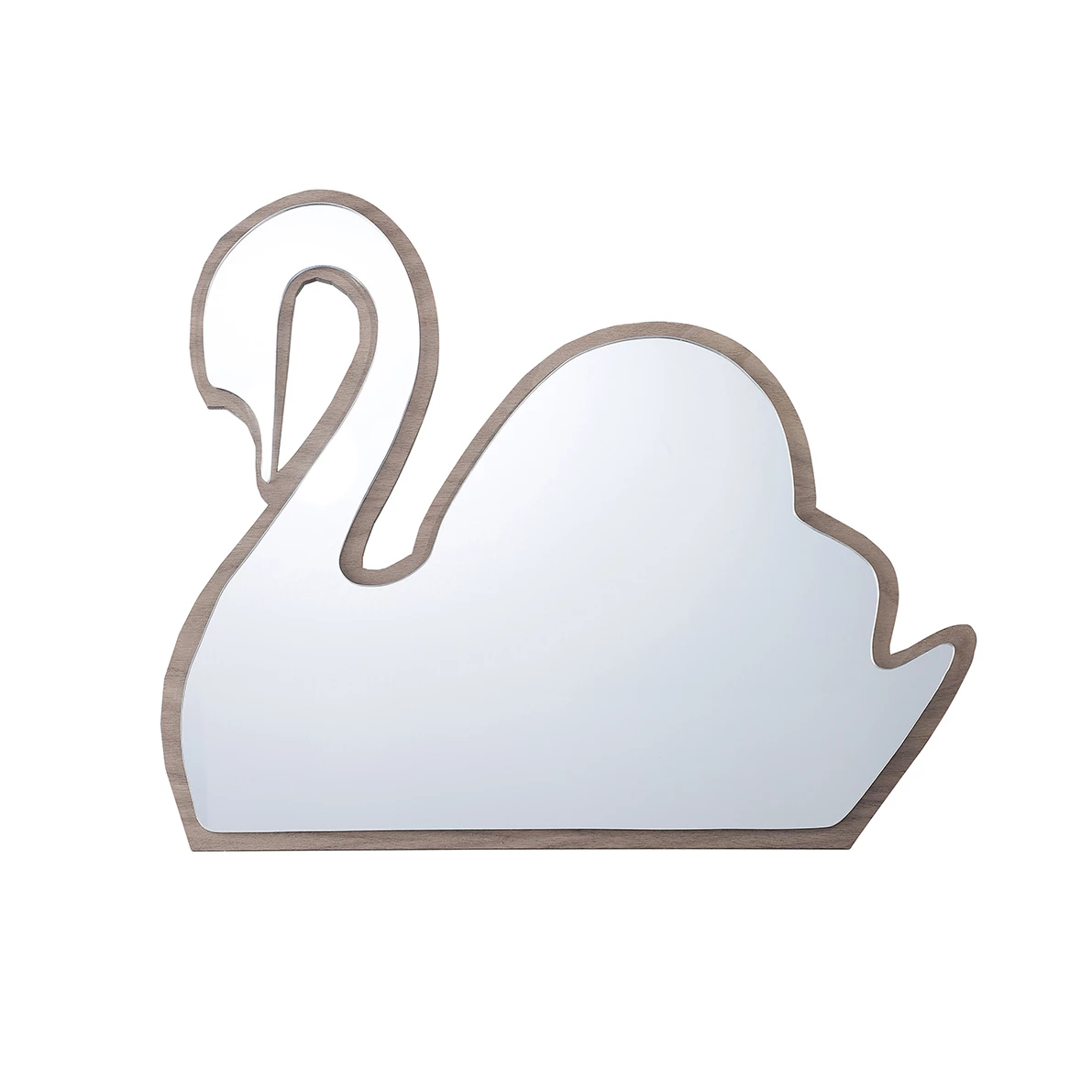 Swan mirror – walnut | Maseliving.dk